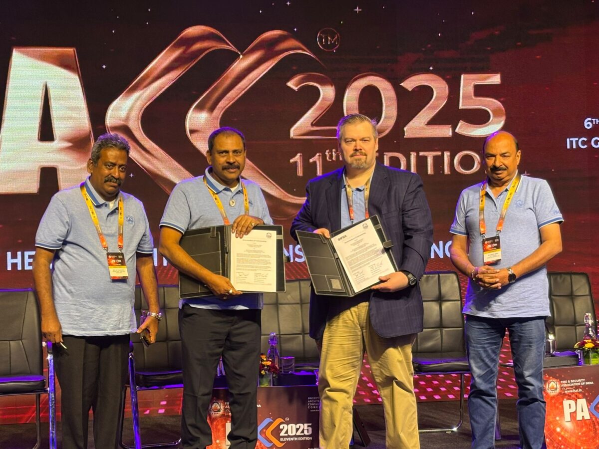 IFSA and FSAI sign MOU in India - International Fire Suppression Alliance